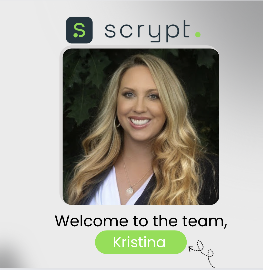 Scrypt AI Welcomes Kristina Gaffney as Director of Sales & Business development